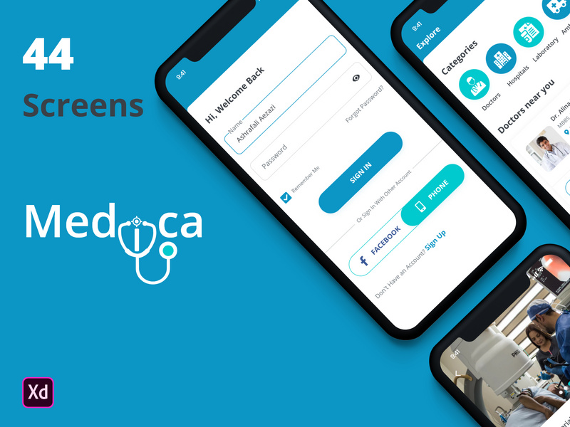 Medica App by Ashrafaliaezazi ~ EpicPxls