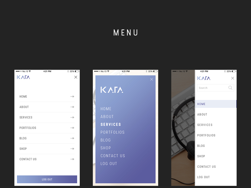 Kata Mobile UI Kit by Tiep Nguyen ~ EpicPxls