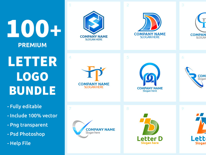 100+ Letter Logo Bundle by denayuneep ~ EpicPxls