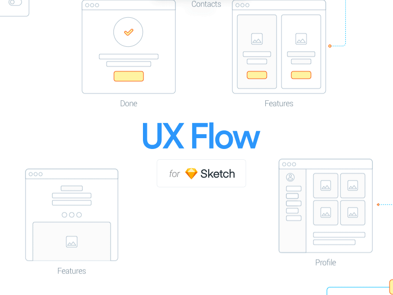 UX Flow, Prototypes by LSTORE ~ EpicPxls