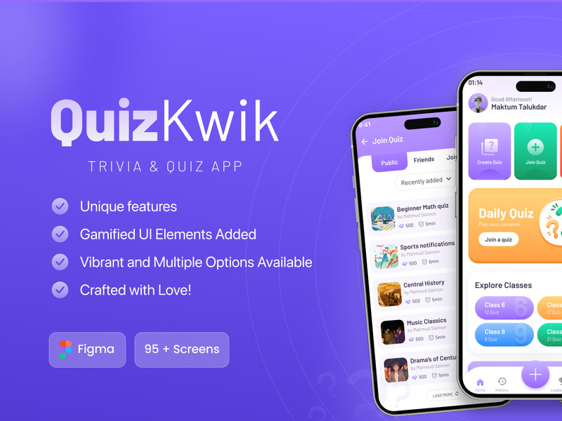QuizKwik-Trivia & Quiz App by Netro Systems ~ EpicPxls