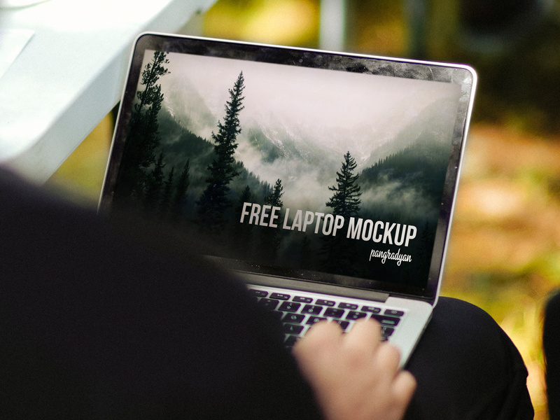 Free Laptop Screen Mockup by Hendo Pangradyan ~ EpicPxls