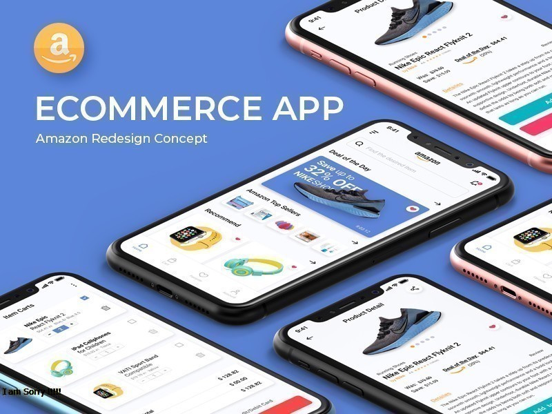 eCommerce App - Amazon Redesign Concept by Shakilazuleka ~ EpicPxls