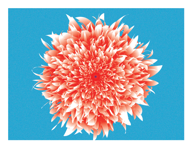 Beautiful Flower design in Adobe illustrator by ~ EpicPxls