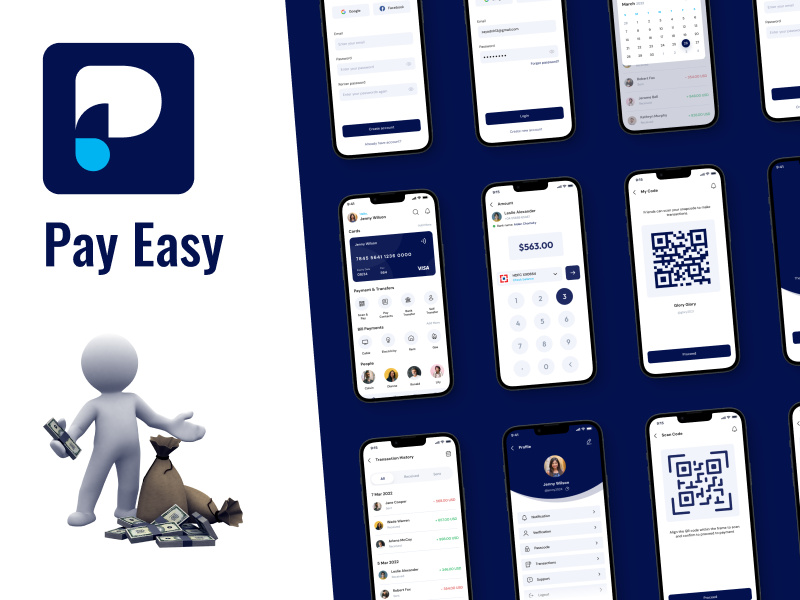 Pay Easy Mobile Application by Pranav Patel ~ EpicPxls