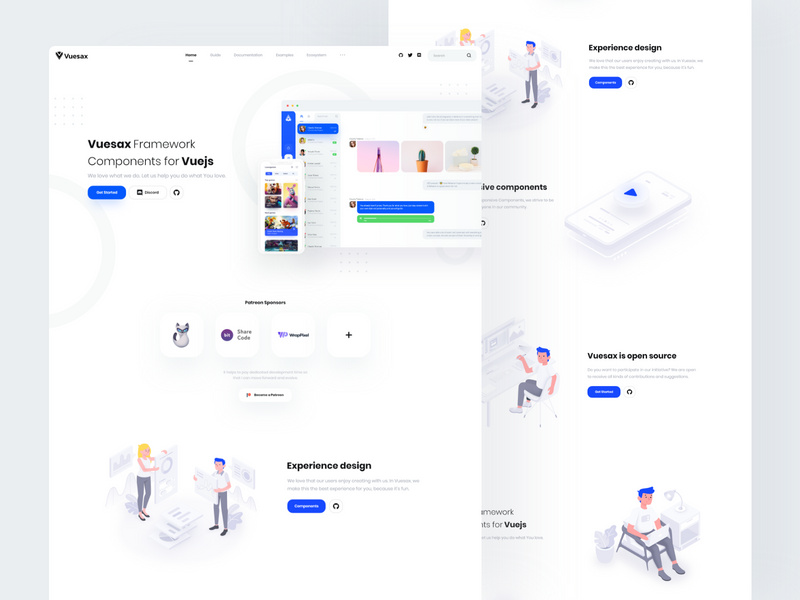 Vuesax Frontend Vue Components by Manuel Rovira ~ EpicPxls