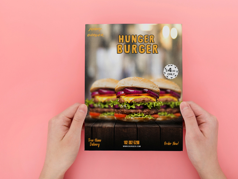 Hunger Burger Banner - shehryar's Graphics ~ EpicPxls