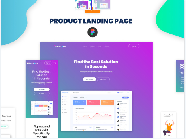 Launcher - Free figma template by Raouf Belakhdar ~ EpicPxls