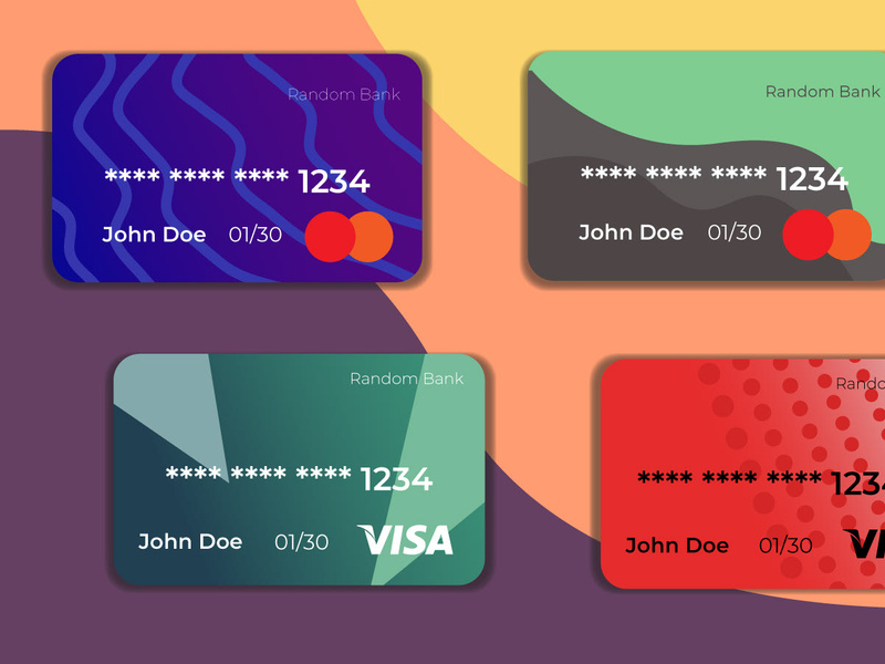 Credit Card SVG UI Kit by Fede Giobergia ~ EpicPxls