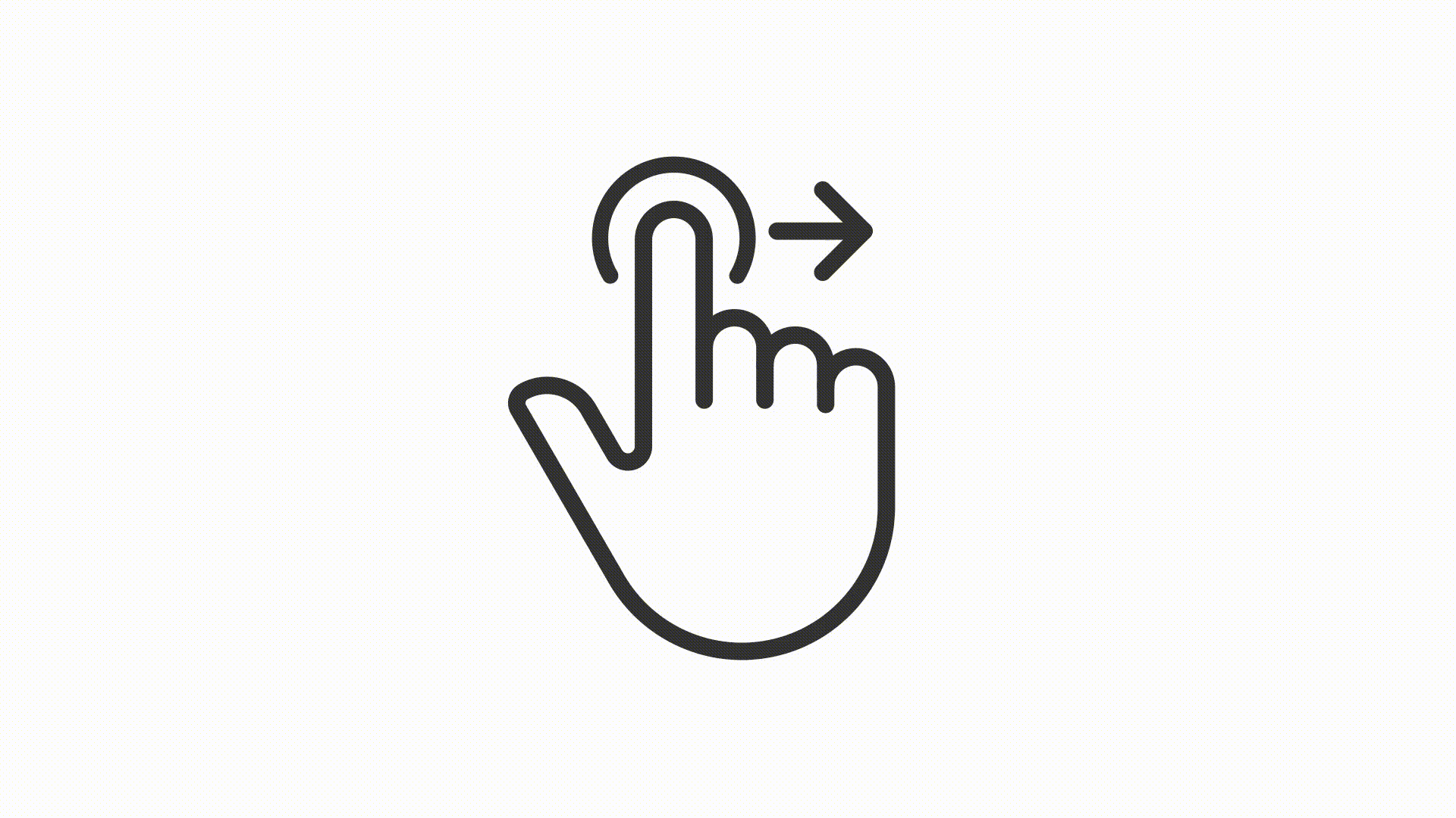 Animated move to right linear icon by bsd studio ~ EpicPxls