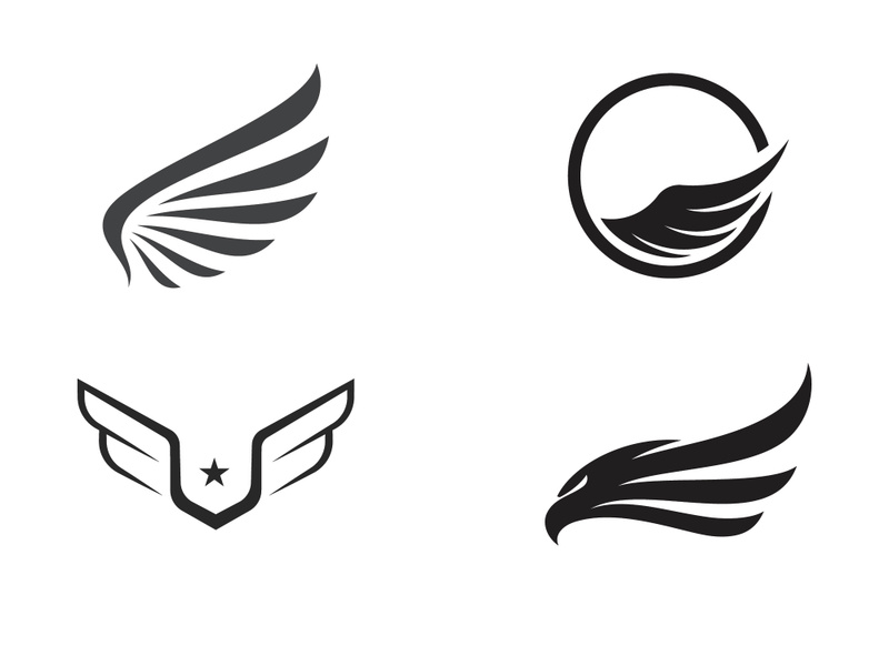 Wing logo icon vector illustration by Demartono12 ~ EpicPxls
