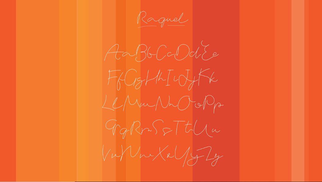 Raquel字体免费(Raquel Font Free) - ui老爸_优质的ui模板和素材下载站