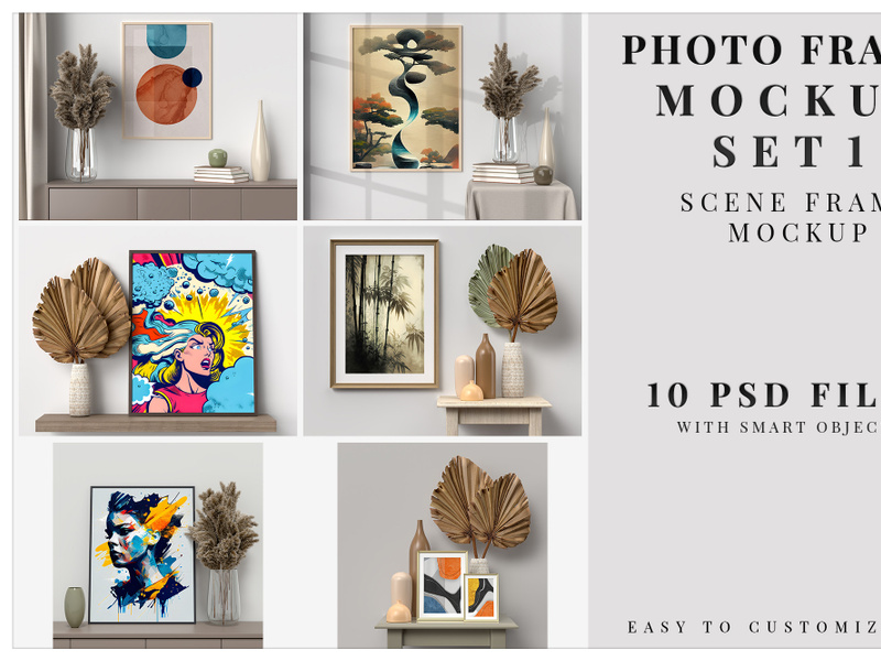 Frame Mockup Set 1 by Goku4501 ~ EpicPxls