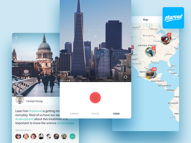 Snap - Free UI Kit [Sketch] by Yebo & Marvel Photo ~ EpicPxls