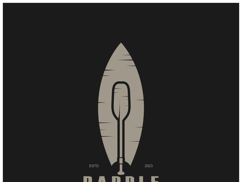 simple paddle logo,design for ~ EpicPxls