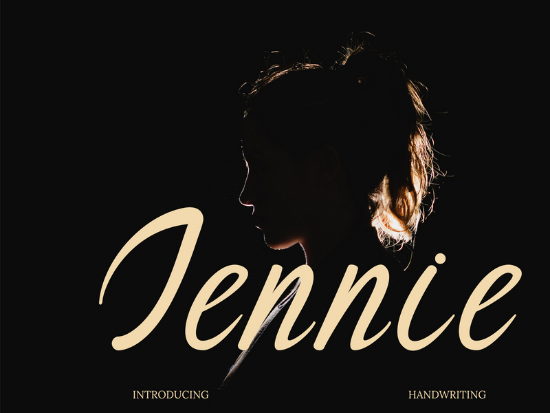 Jennie Modern Handwritten Font by INFERNO TYPE3 ~ EpicPxls