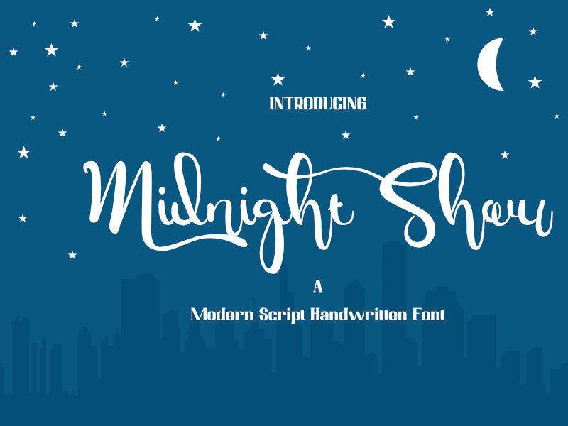 Midnight Show by Typocrisy Studio ~ EpicPxls