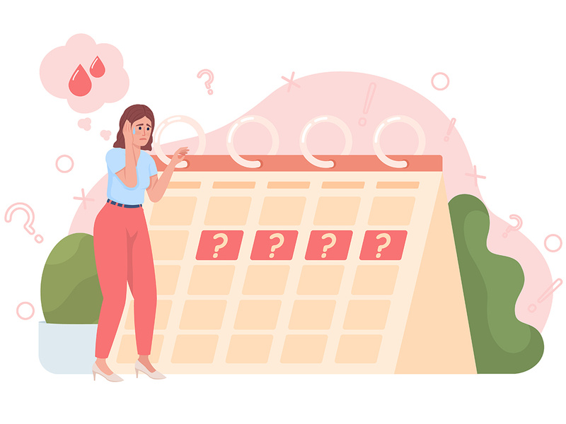 Irregular periods illustration by The Img ~ EpicPxls