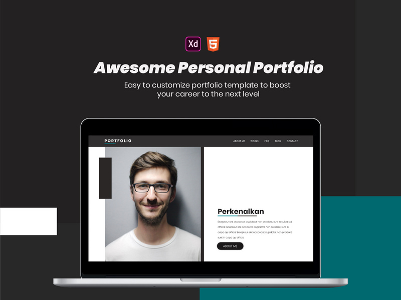 Portofolio Template Website by Fetux Creative Lab ~ EpicPxls