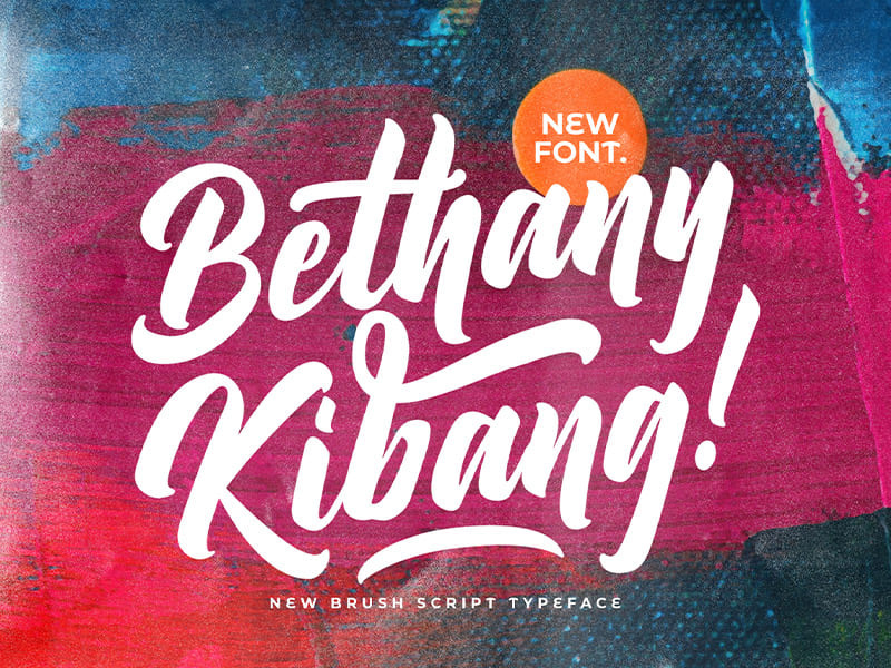 Bethany Kibang - Bold Script Font by Stringlabscreative ~ EpicPxls