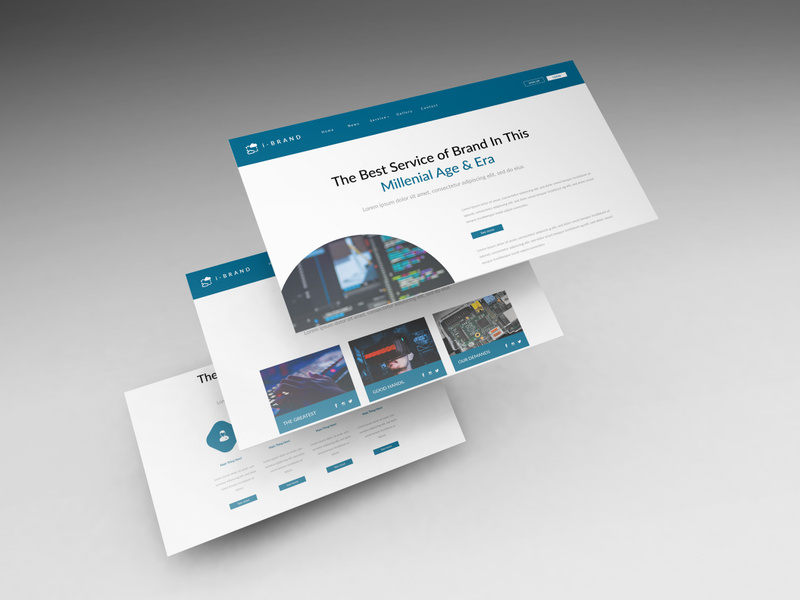 Service Web Template by Chandranath991 ~ EpicPxls