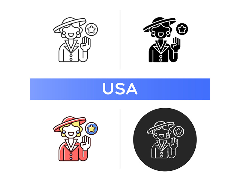 First lady icon by bsd studio ~ EpicPxls