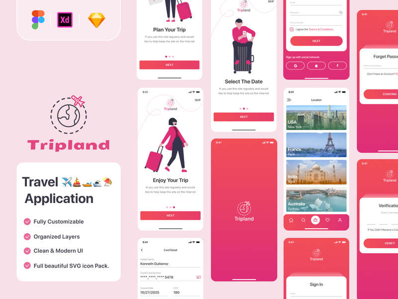 Travel Booking Application ️⛵️🚤🛥⛱ by Mejbah ~ EpicPxls