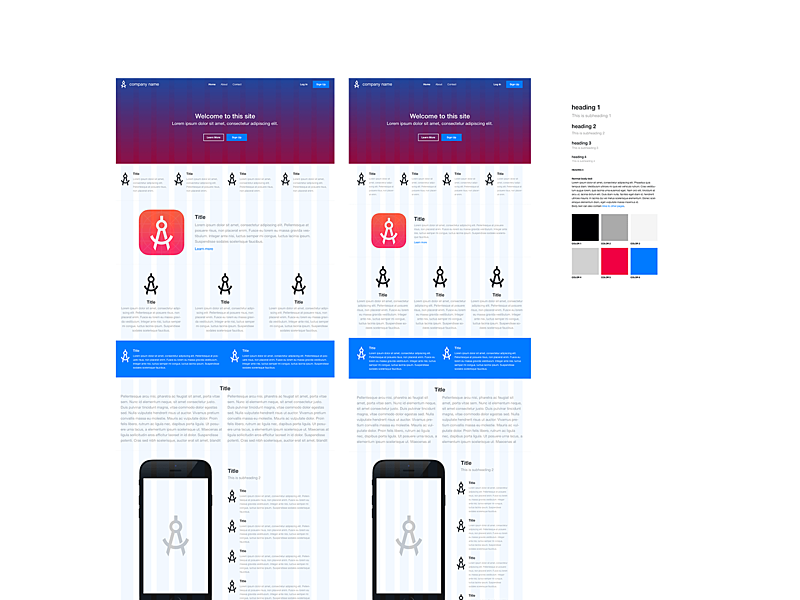 Web Design Boilerplate by Apply Pixels ~ EpicPxls