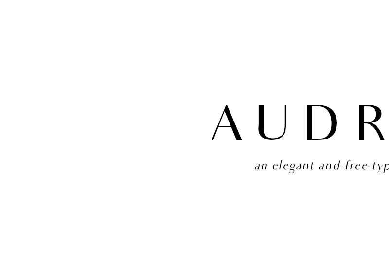 Audrey | FREE FONT by Cristina Pi ~ EpicPxls