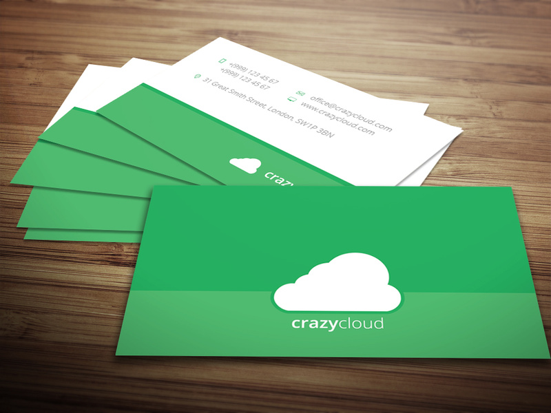 Flat Business Card Template by Pixelsmarket ~ EpicPxls