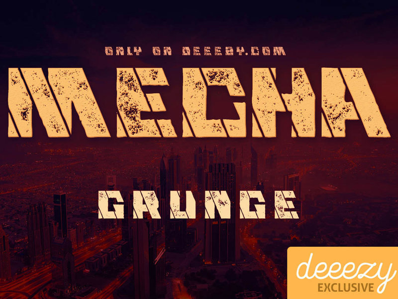 Mecha Grunge - Free Font by Pete Deeezy ~ EpicPxls