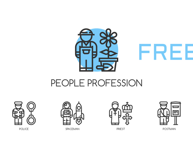Profession Icons by Eucalyp Studio ~ EpicPxls