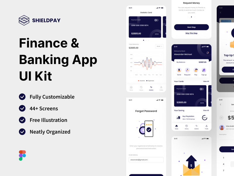Finance App Design by Zee UI ~ EpicPxls