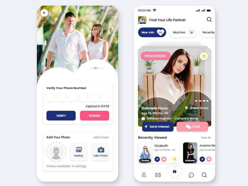 Find Your Life Partner Matrimony Mobile App UI Kit - Icons ~ EpicPxls Find Your Life Partner Matrimony Mobile App UI Kit - Icons ~ EpicPxls