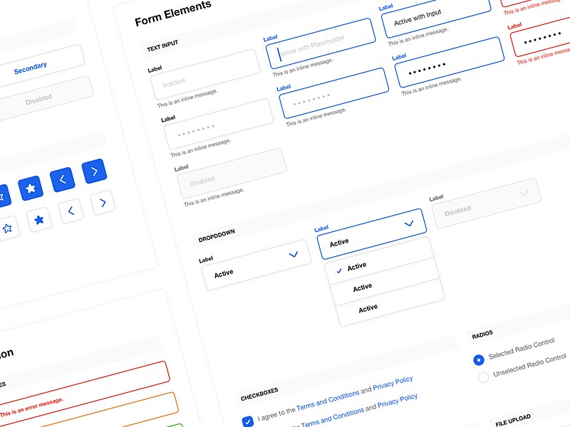 Web App Design System by Apply Pixels ~ EpicPxls