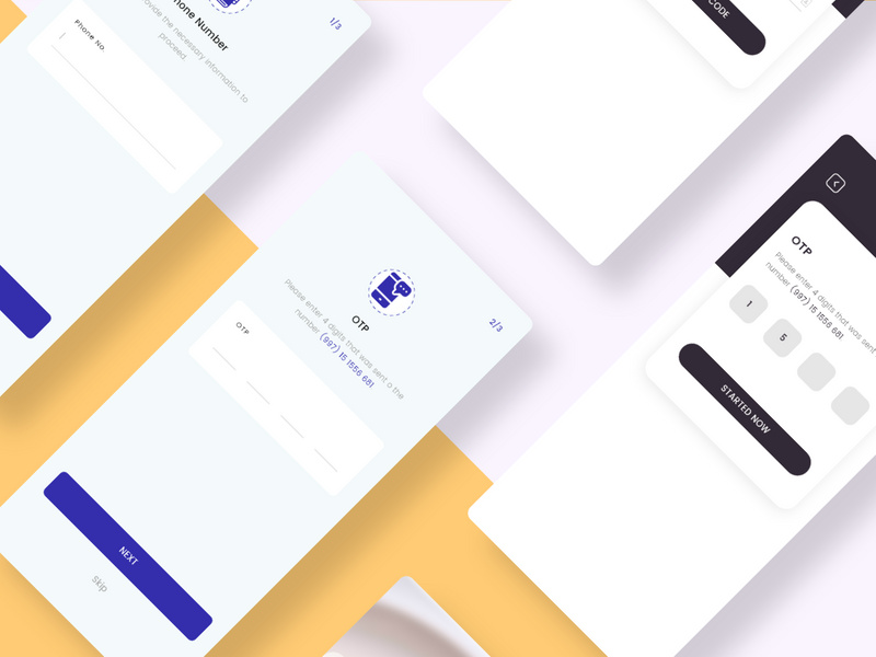 Signin and Signup flow UI Kit by TuyenHT ~ EpicPxls