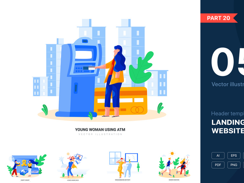 [Part 26] Website illustrations set by Freeslab88 ~ EpicPxls