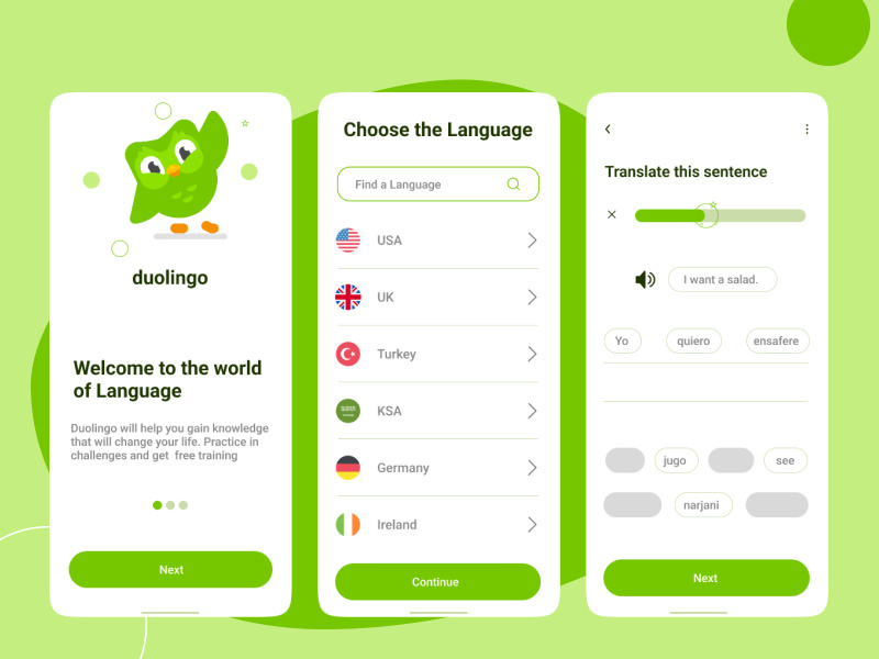 Duolingo Redesign by Designist ~ EpicPxls