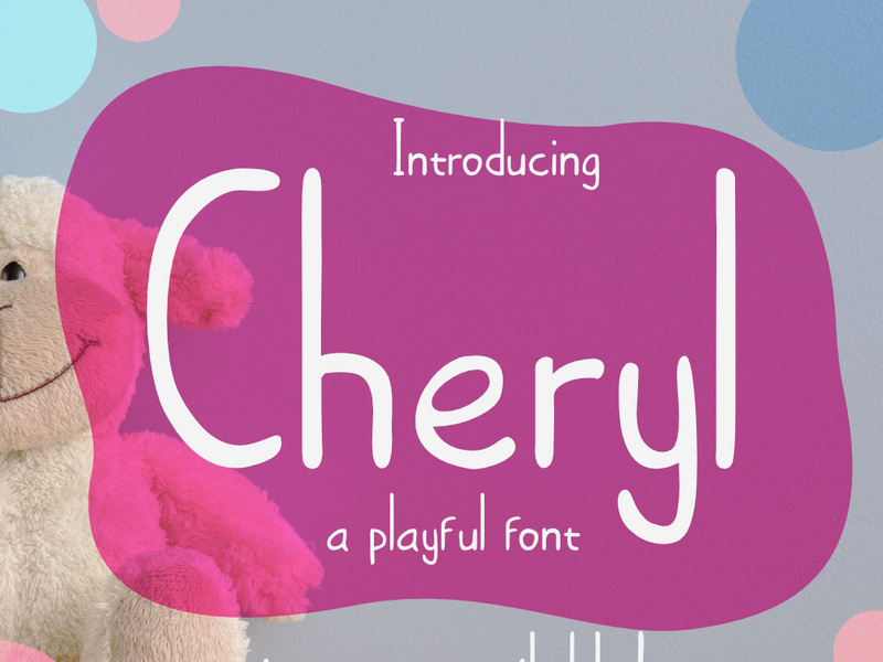 Cheryl - A Playful Font by Typocrisy Studio ~ EpicPxls