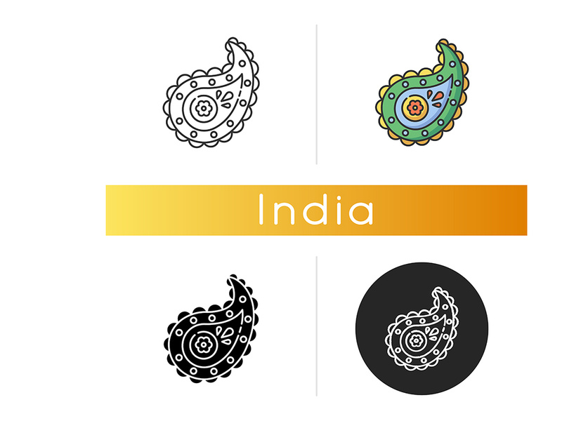 Paisley pattern icon by bsd studio ~ EpicPxls