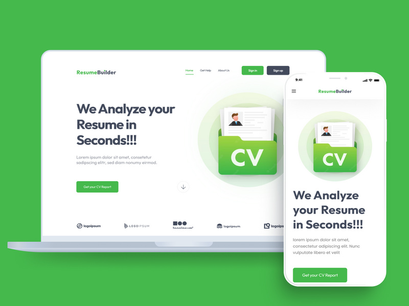 Percel delivery website and responsive mobile design by ~ EpicPxls