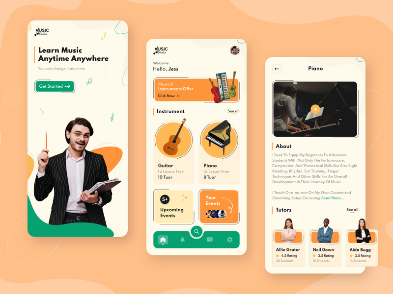 Music Learning App by CMARIX Infotech ~ EpicPxls