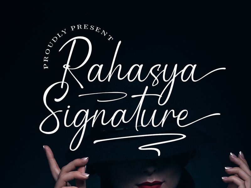Rahasya Signature by Mytype Studio ~ EpicPxls