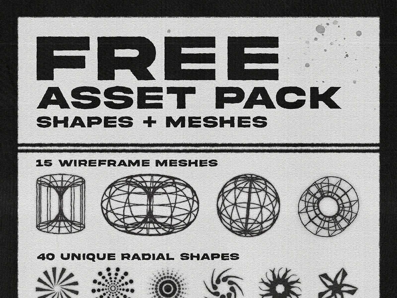 Free Radial Shape Assets by Ayanp Studios ~ EpicPxls