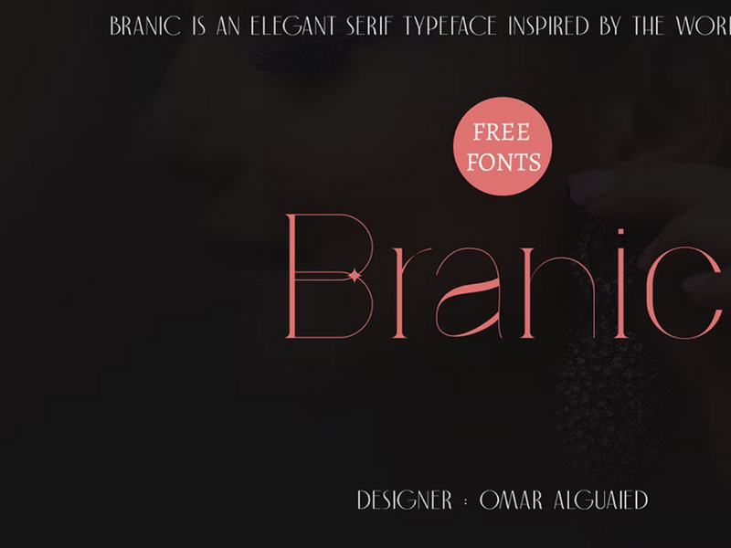 Branic Free Elegant Serif by Omar Alguayyaid ~ EpicPxls