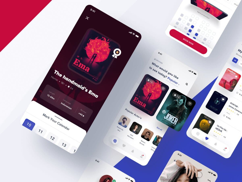 Movie App UI Kit by Obukhova199928 ~ EpicPxls