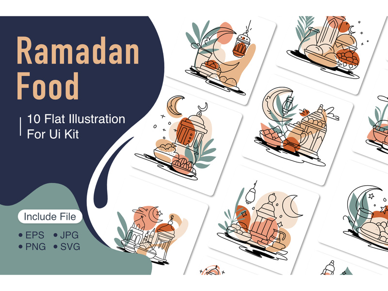 Ramadan Food by Twiri ~ EpicPxls