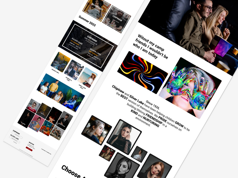 College website design by Afaq Jamil ~ EpicPxls