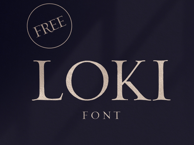 Loki – Free Sans Serif Script Font by Ieva Mezule ~ EpicPxls