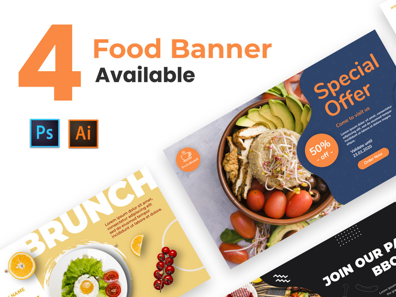 Food Web banner by Harpreet kaur ~ EpicPxls